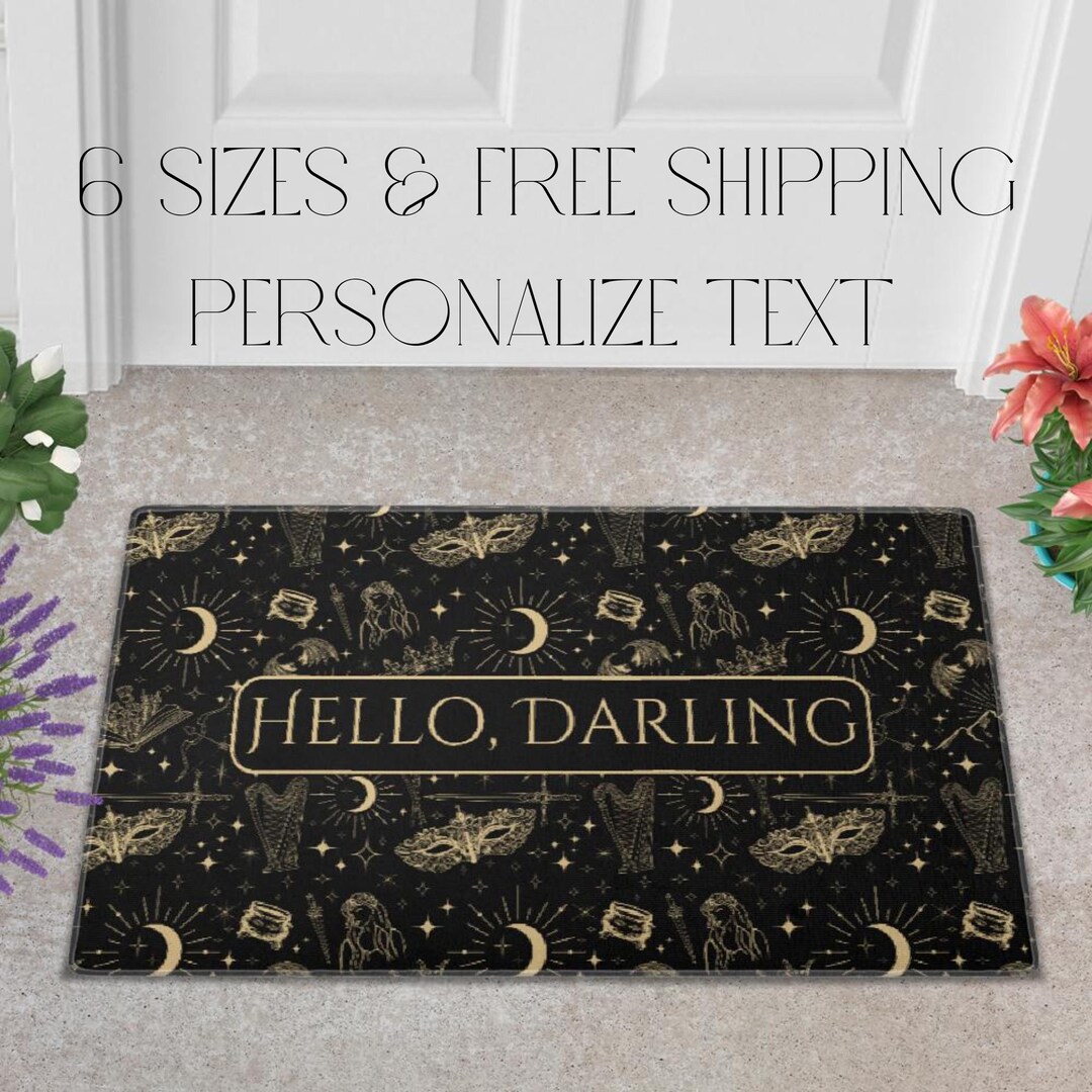 Fantasy Book Lover Doormat Personalized Housewarming Gift Doormat for ...