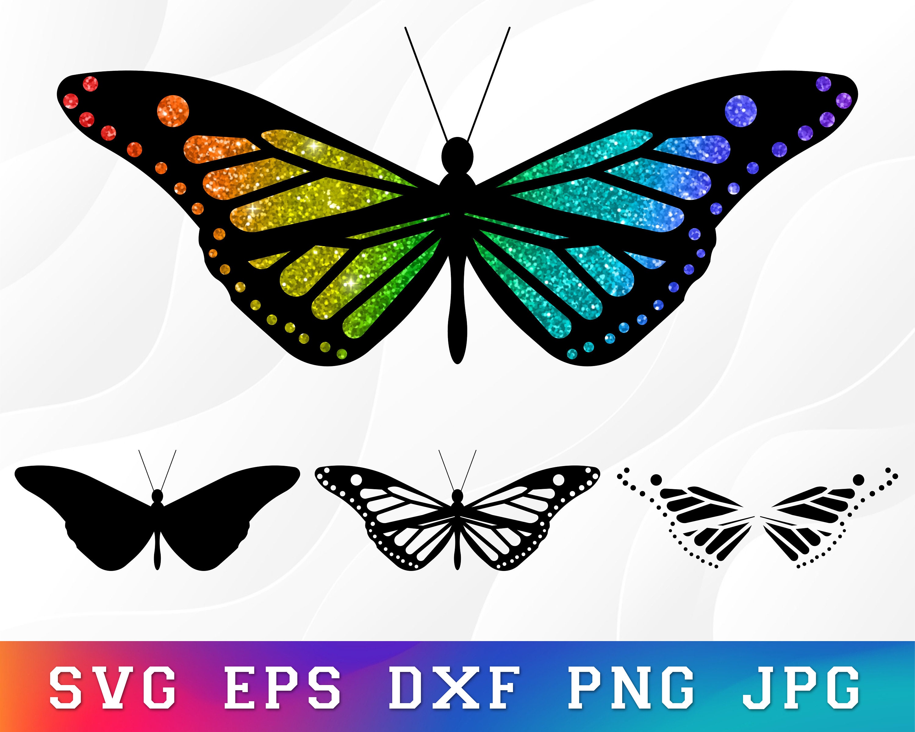 Butterfly SVG, Butterfly Bundle SVG Files, Butterfly SVG Layered ...