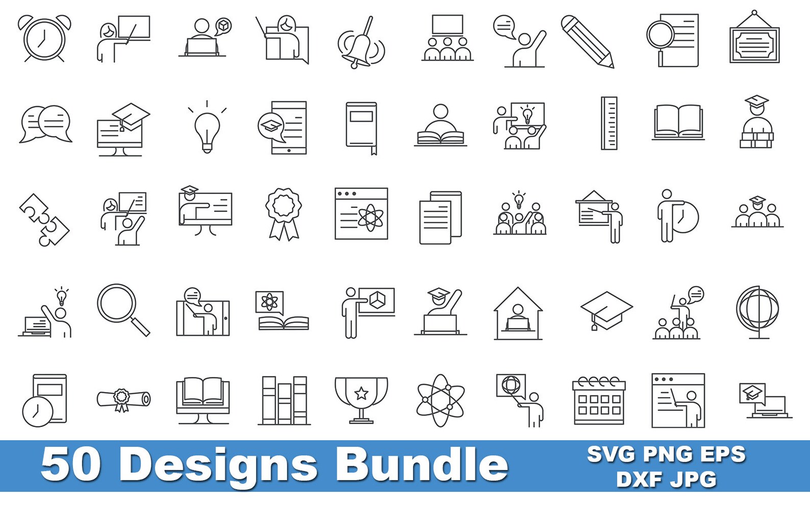 School Supplies SVG Bundle, Back to School SVG, Office Supplies Svg ...