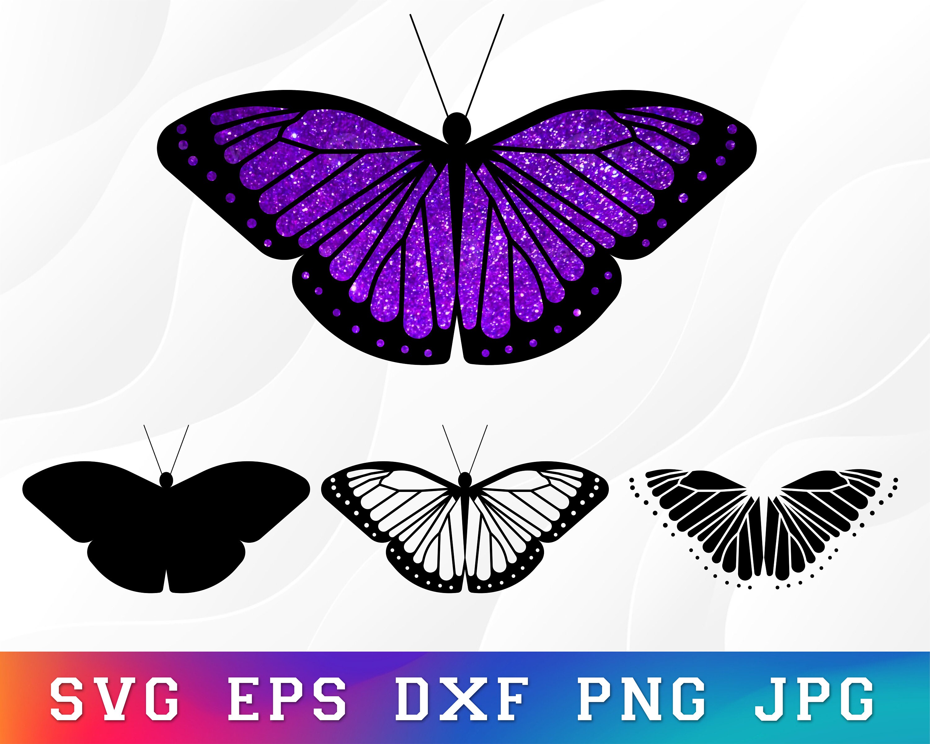 Butterfly SVG, Butterfly Bundle SVG Files, Butterfly SVG Layered ...