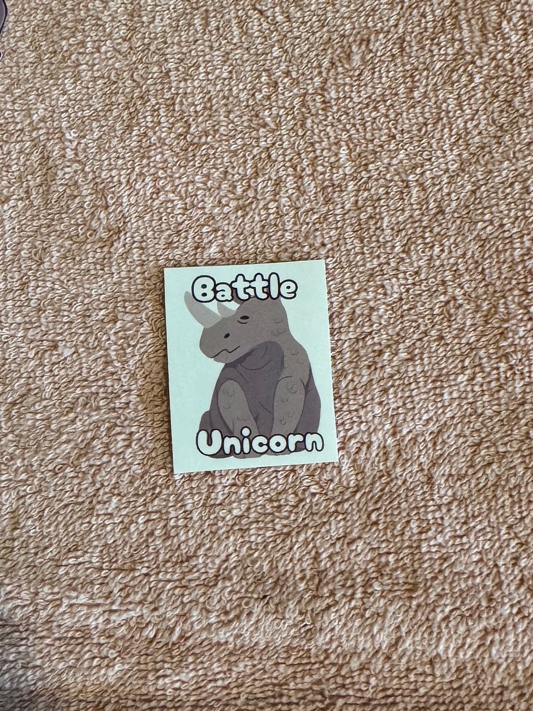 Battle Unicorn, Laptop Sticker, Water Bottle, Hard Hat, Hat, Cute, Gift ...