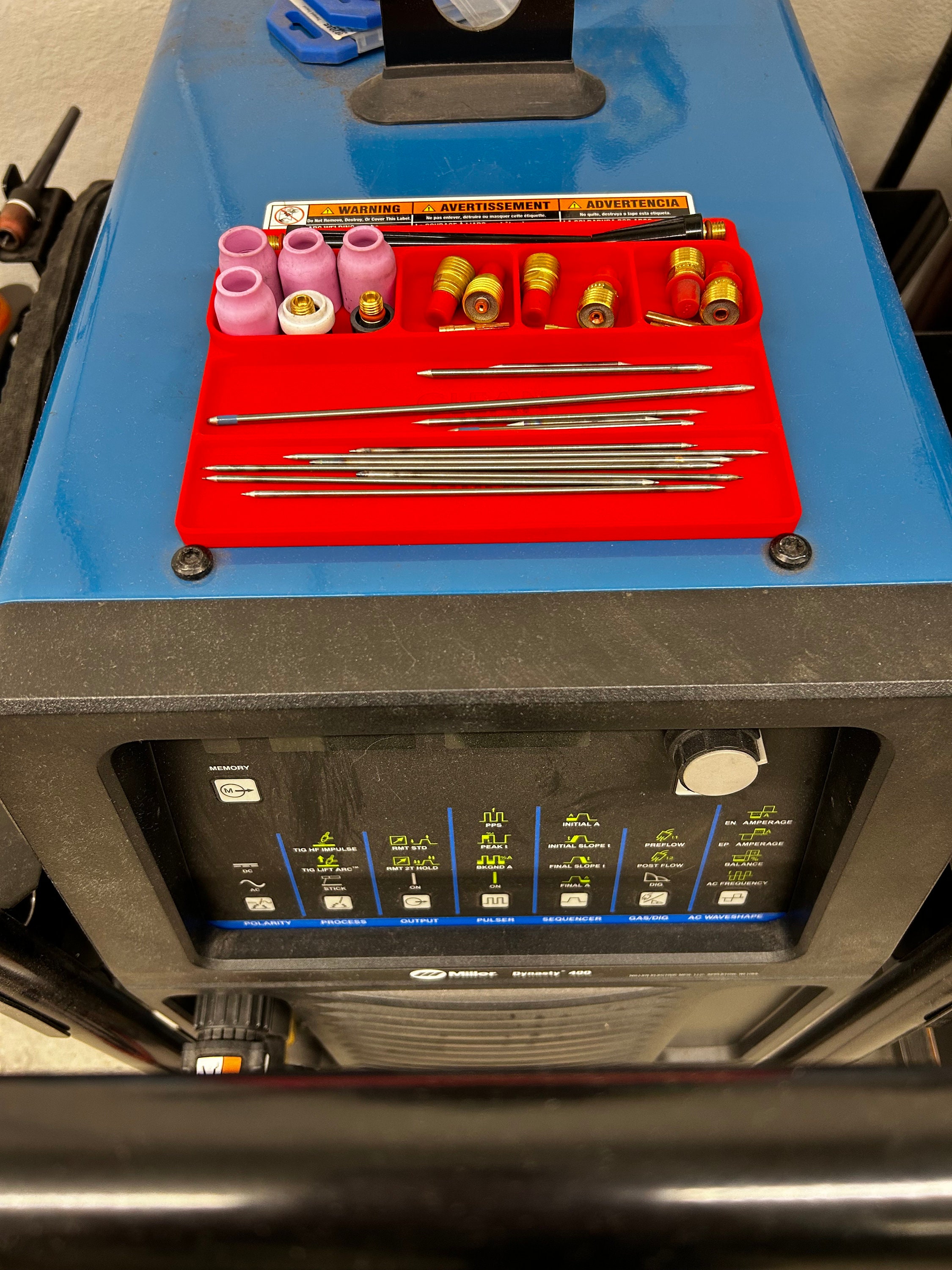 The Tigtray-magnetic Organizer Tray for TIG Welding Tungsten and ...