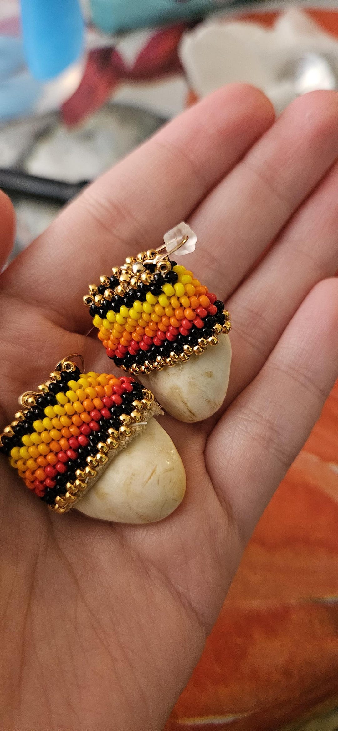 Beaded Bull Elk Teeth - Etsy