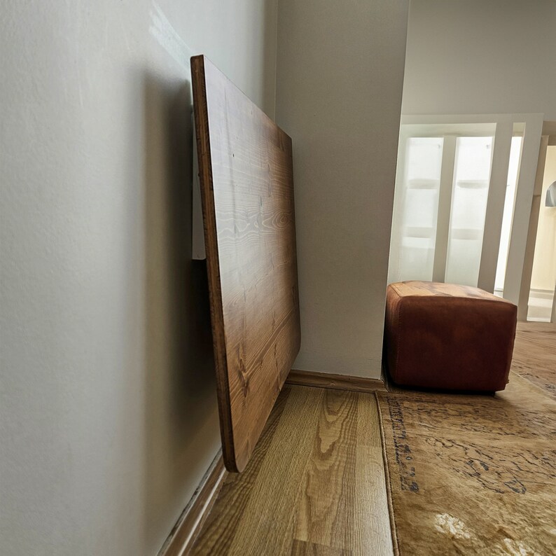 Handcrafted Murphy Desk, Study Table, Wall Mounted & Floating Function ...