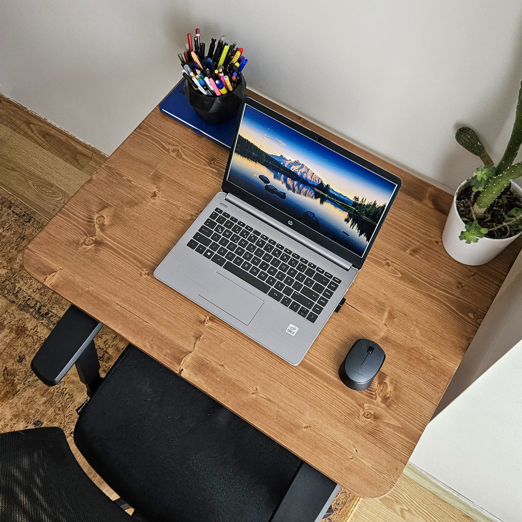 Handcrafted Murphy Desk, Study Table, Wall Mounted & Floating Function ...