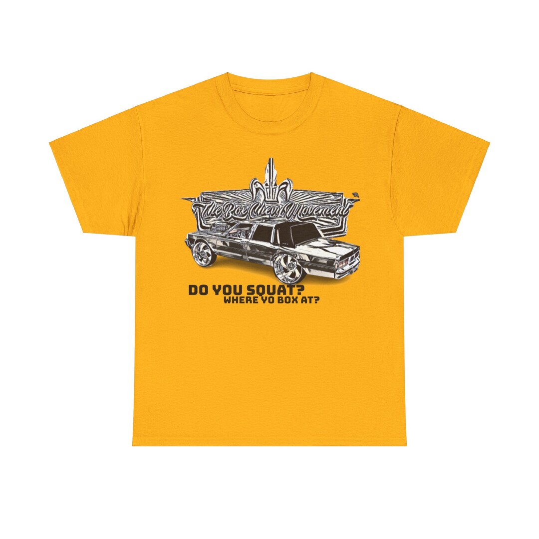 BCM Box Chevy Movement Caprice Cotton Tee - Etsy