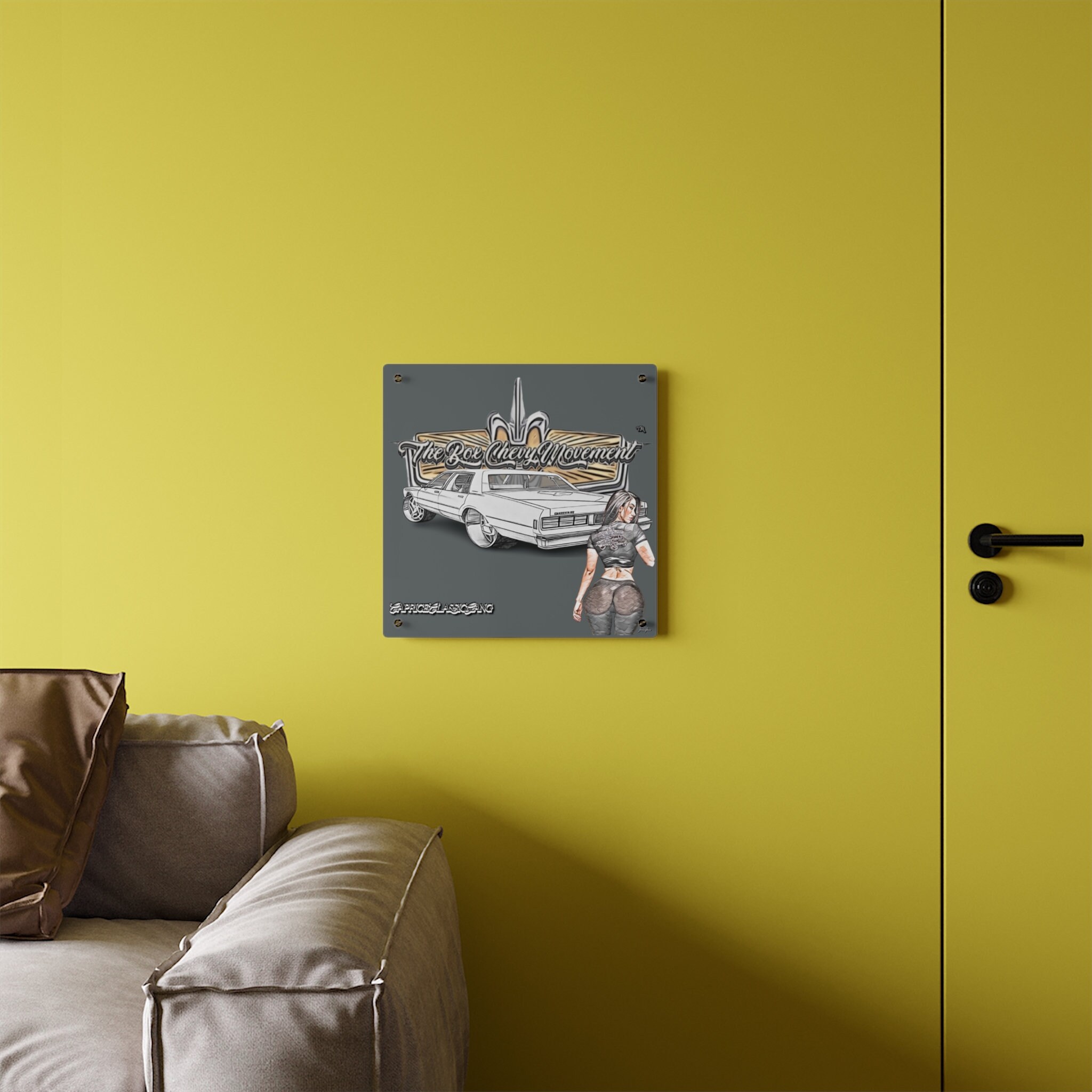 Rare 1 of 1 BCM Caprice Classic Box Chevy Movement Wall Art Panel - Etsy