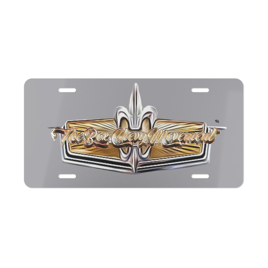 BCM Box Chevy Movement Brushed Vanity Plate - Etsy