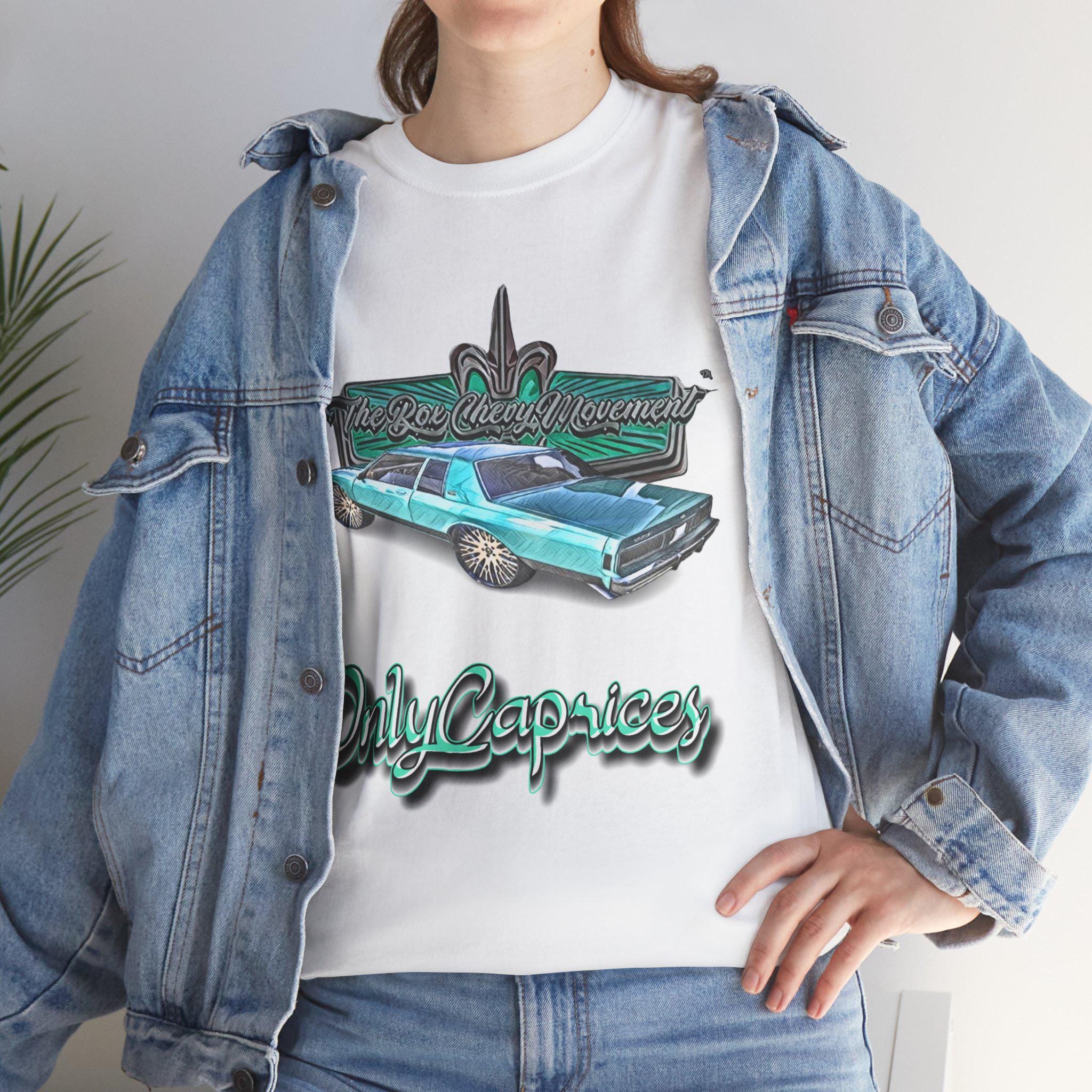 BCM Box Chevy Movement Caprice Couple 26s "only Caprices" Unisex Heavy ...