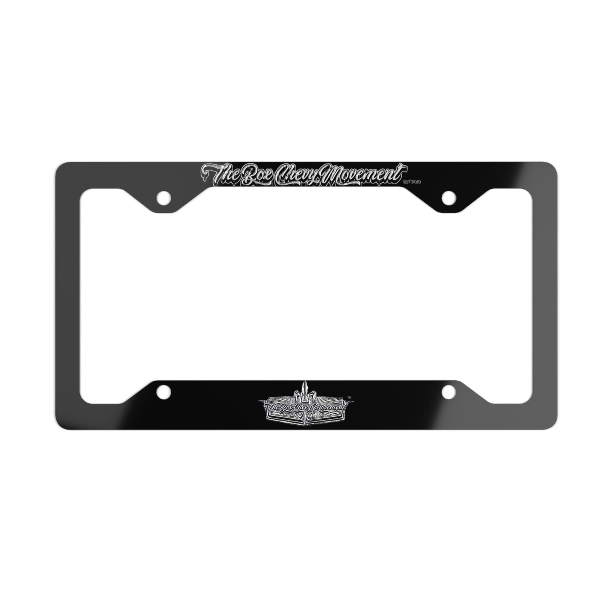 BCM Box Chevy Movement Metal License Plate Frame for BCM Box Chevy ...