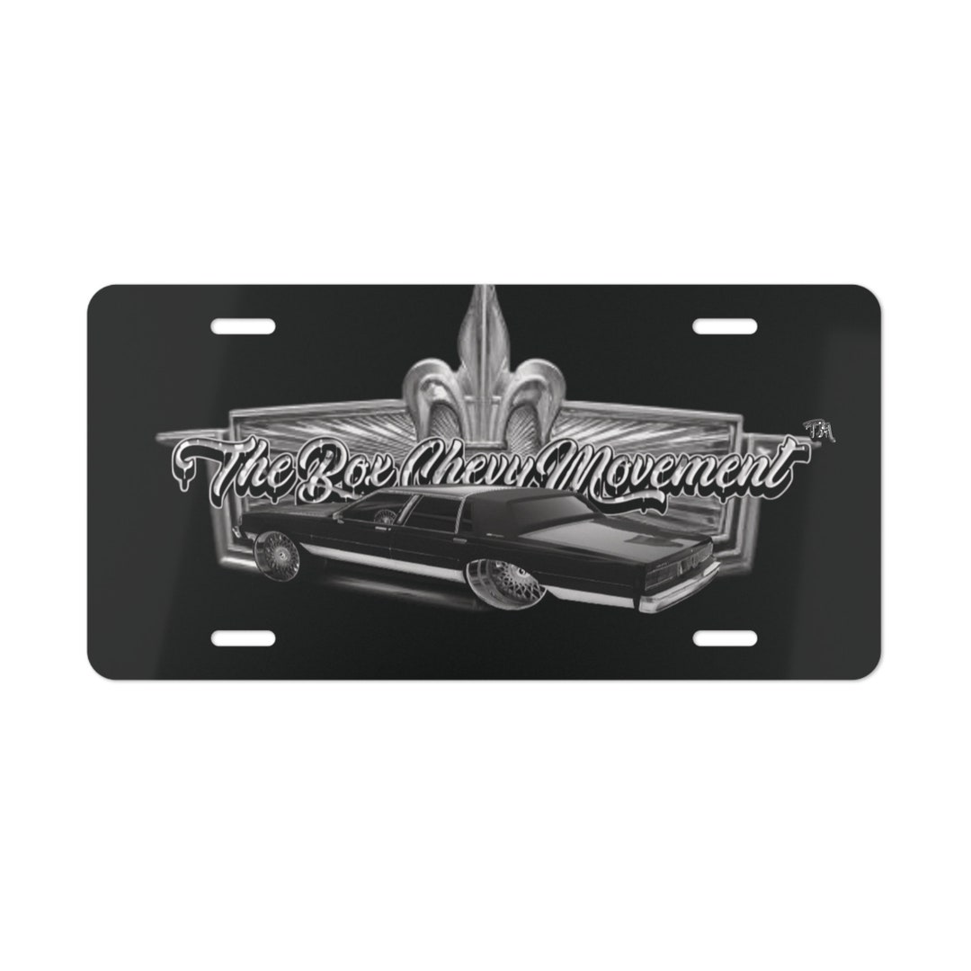 BCM Box Chevy Movement Caprice Vanity Plate - Etsy