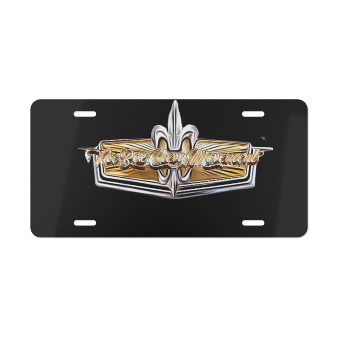 New BCM Box Chevy Movement Vanity Plate - Etsy