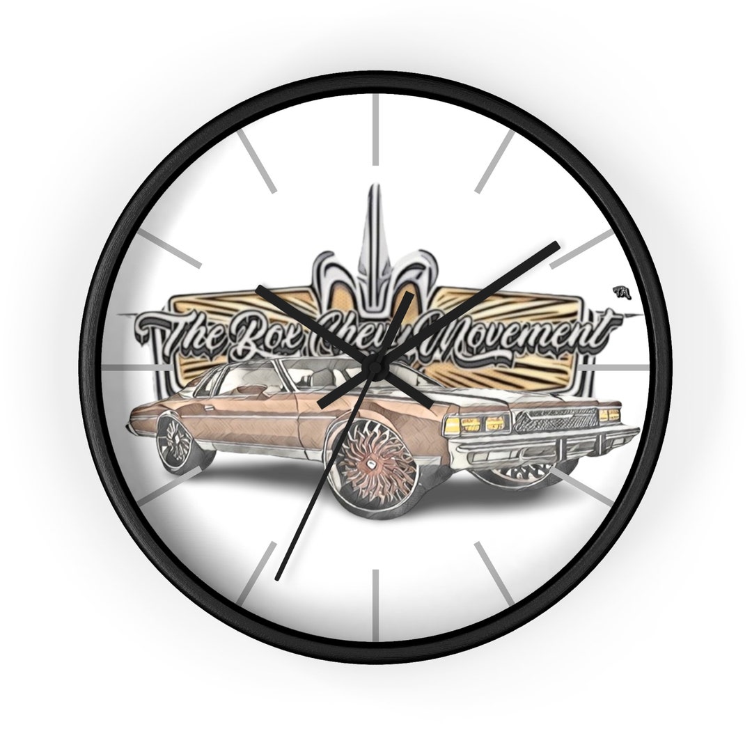 BCM Caprice Classic Chevrolet Box Chevy Movement V1 Wall Clock - Etsy