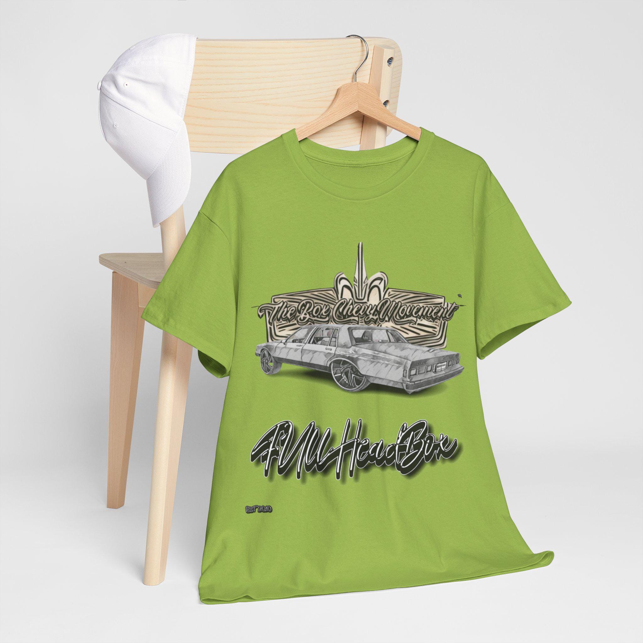 BCM Box Chevy Movement Full Head Box Caprice Tee Unisex Heavy Cotton ...