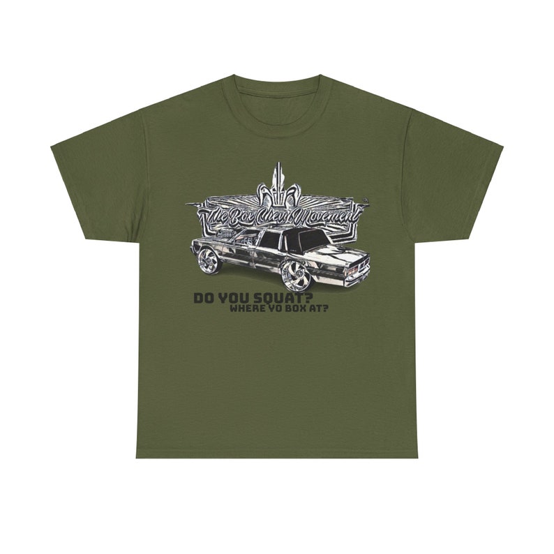 BCM Box Chevy Movement Caprice Cotton Tee - Etsy