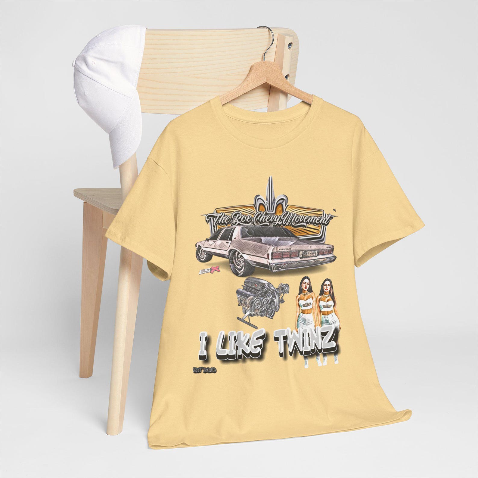 BCM Box Chevy Movement Lsx Twin Turbo Caprice Unisex Heavy Cotton Tee ...