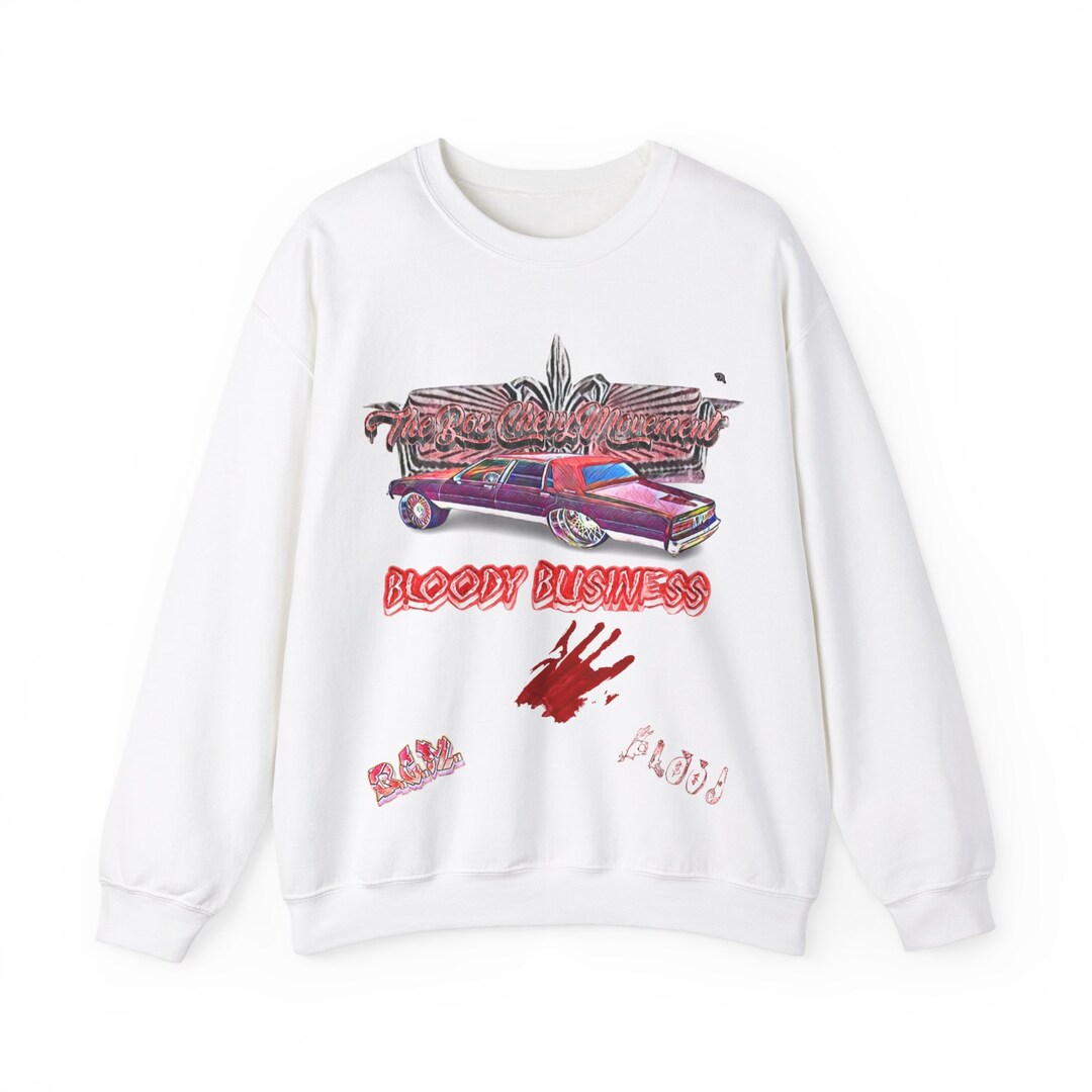 New BCM Box Chevy Movement™ Bloody Caprice Classic V2 Crewneck ...