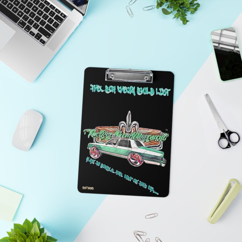 BCM Box Chevy Movement Caprice Impala Build List Clipboard - Etsy