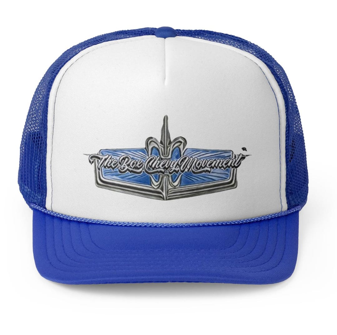 BCM Box Chevy Movement Blue Trucker Caps - Etsy