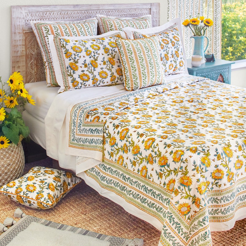 Sunflower Bedding - Etsy