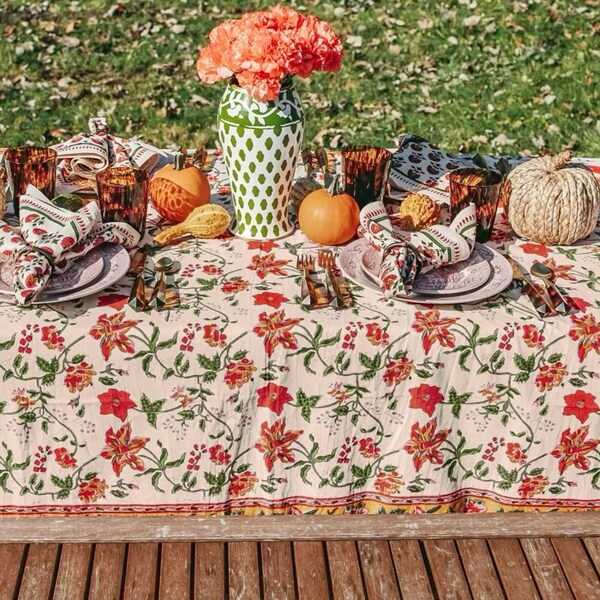 Kantha Tablecloth - Etsy