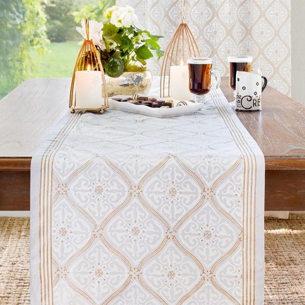 Gold Table Runner - Etsy