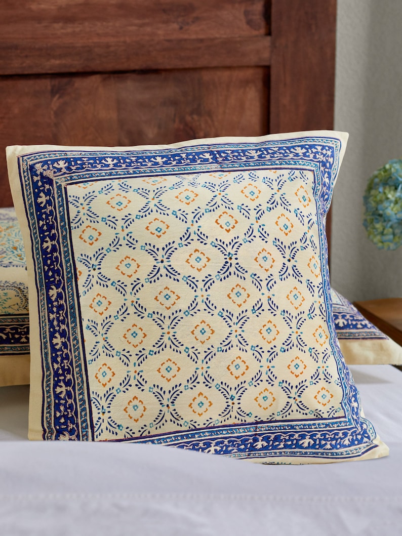 Morning Dew (CP) ~ Yellow Throw Pillow, French Country Pillow, Indian ...