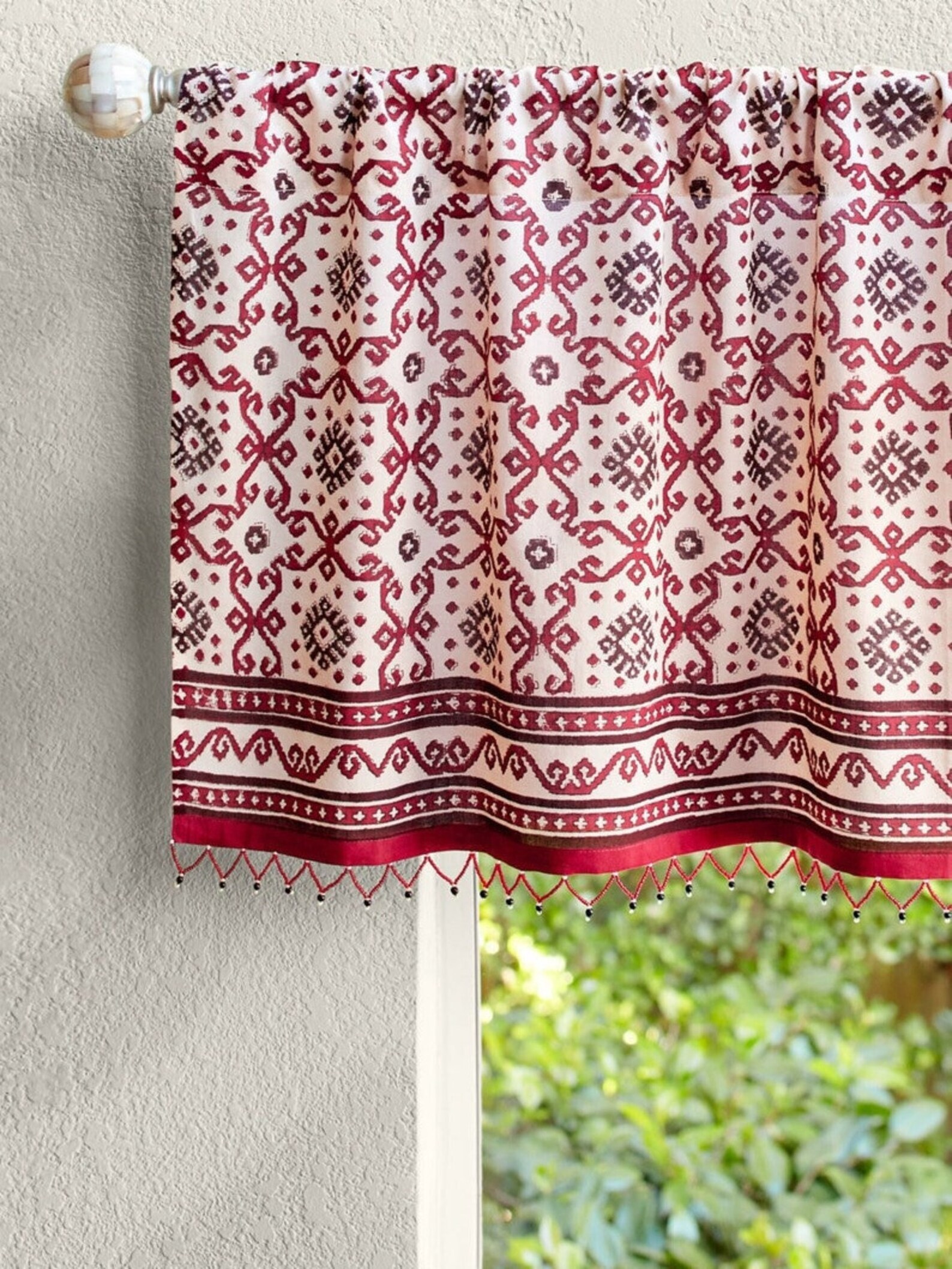 Ruby Kilim CP Window Valance Kilim Curtains Rustic - Etsy