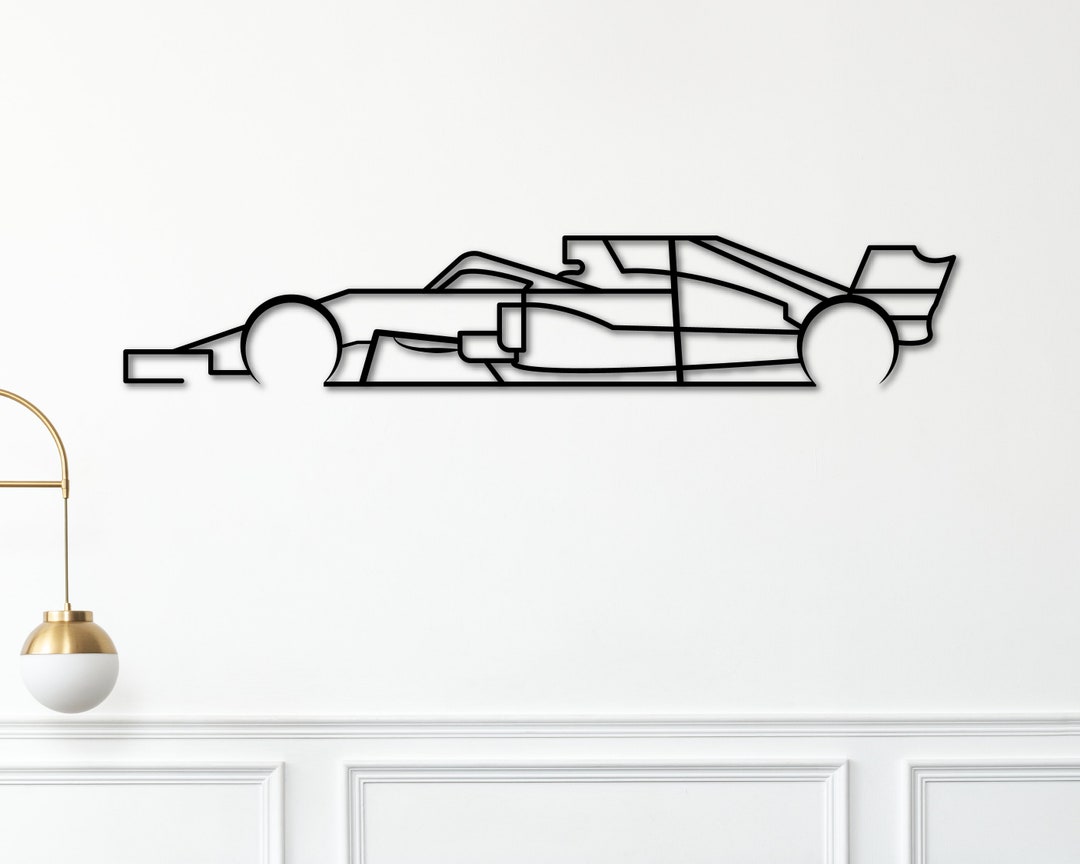 Custom Name Car Silhouette Metal Sign, Car Metal Wall Art, Car Wall ...