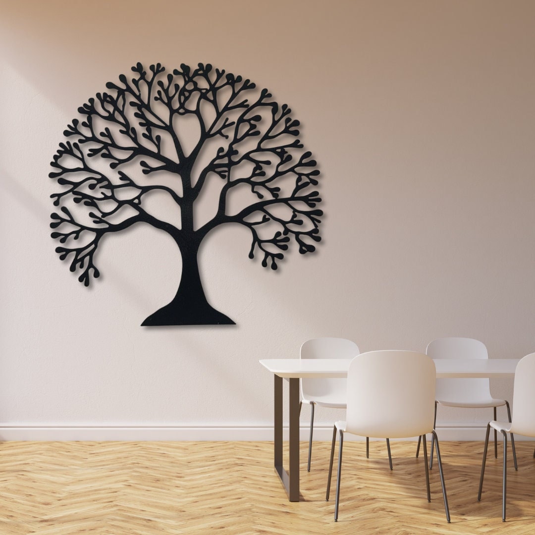 Metal Olive Tree of Life Family Tree Wall Art, Tree of Life Sign, Metal ...