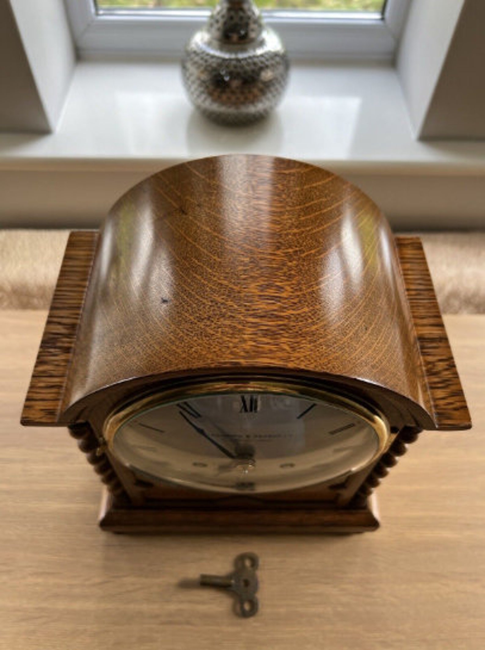 Antique Clock Mahogany Bracket Parkinson & Frodsham of London - Etsy