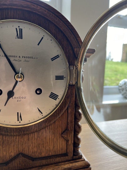 Antique Clock Mahogany Bracket Parkinson & Frodsham of London - Etsy