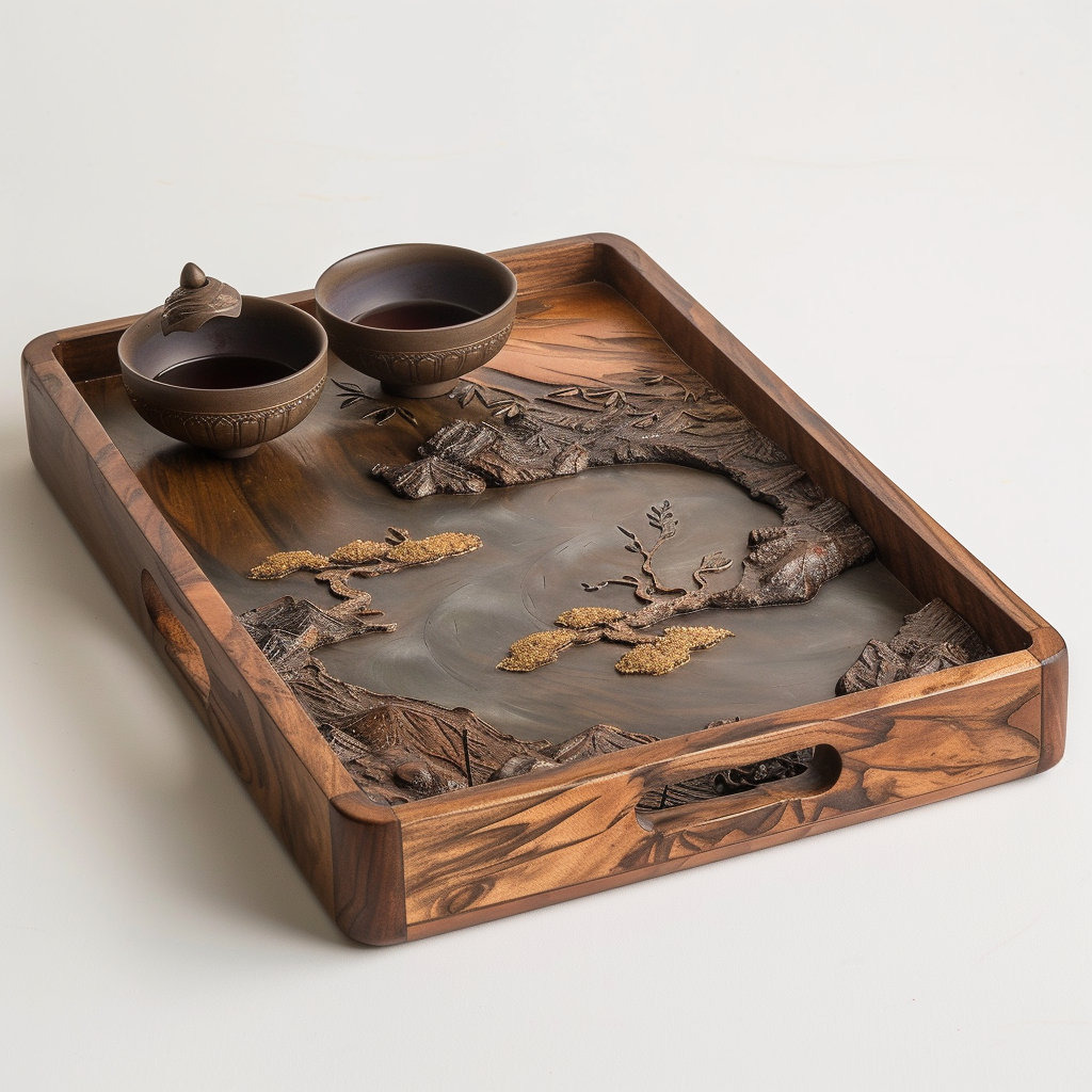 Wooden Tea Trays for Natural Charm - Etsy