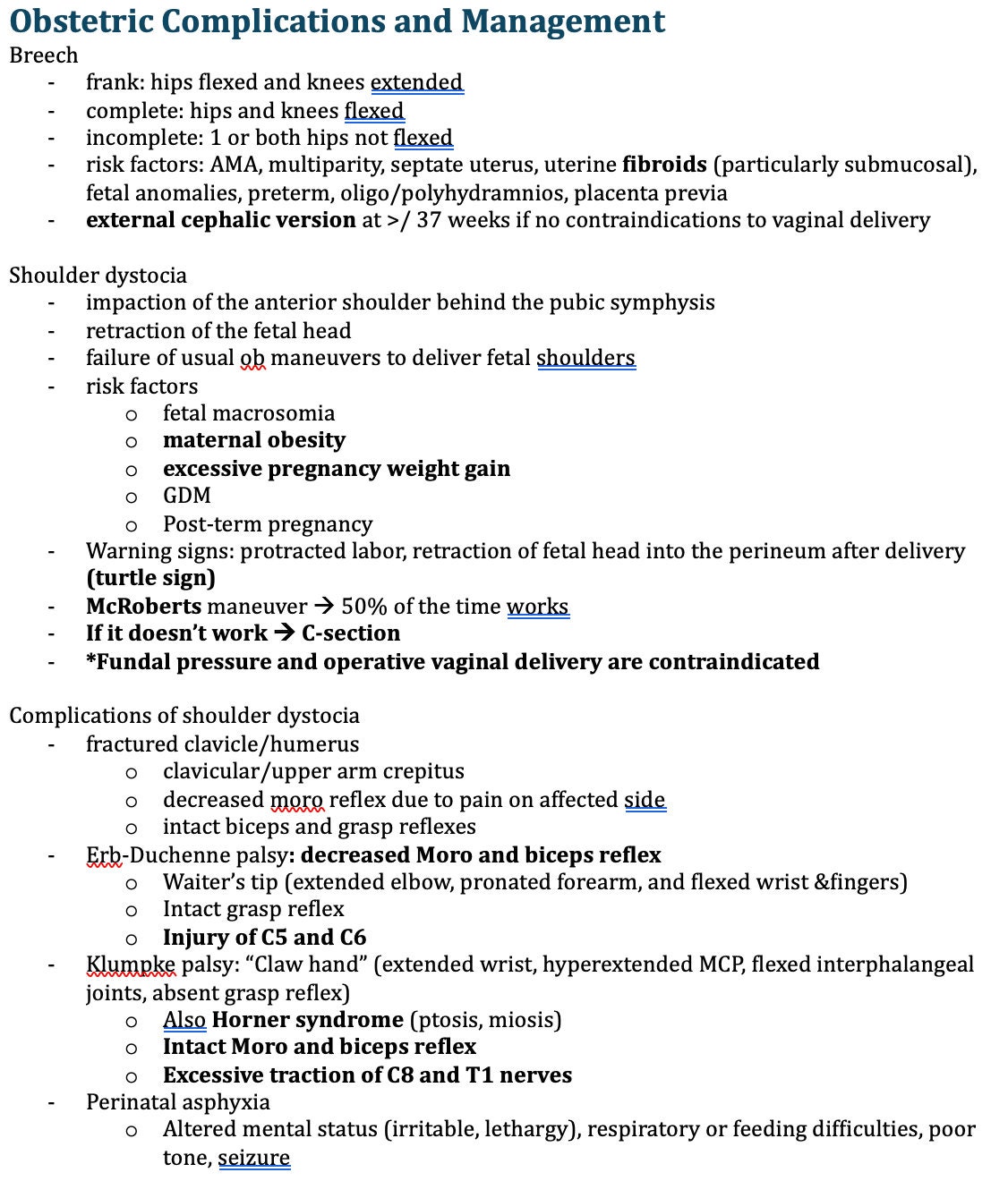 Comprehensive Obgyn Notes For Usmle Step 2ck And Step 3 Ultimate Medical School Obgyn Notes Etsy