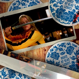 House of Blue Leaves - Kill Bill Tarantino Inspired Beermat Coasters (6 ...