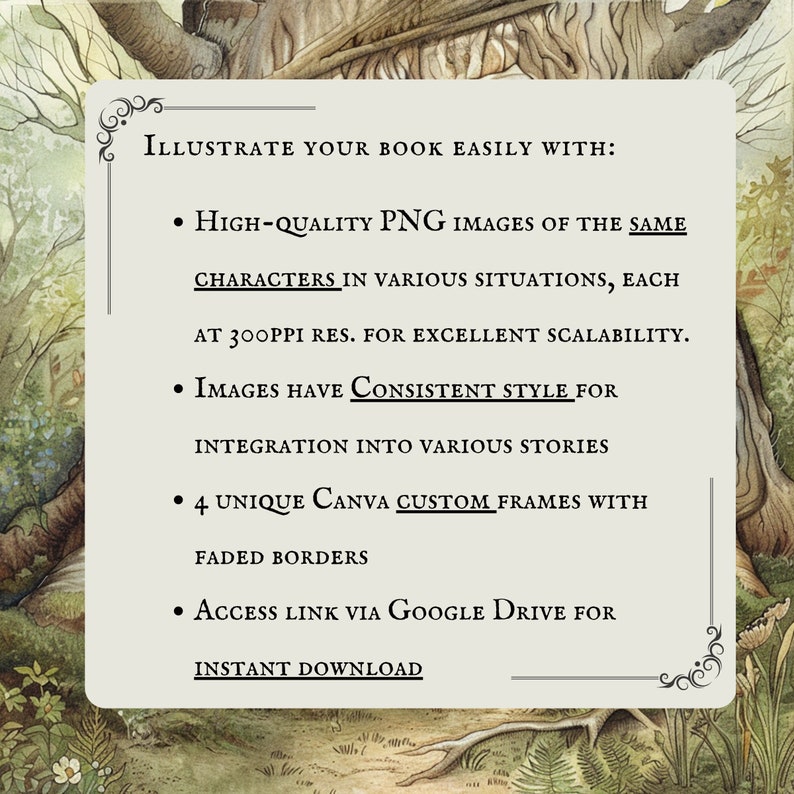 Custom E-book Illustrations Your Own Storybook Digital Art for Children ...