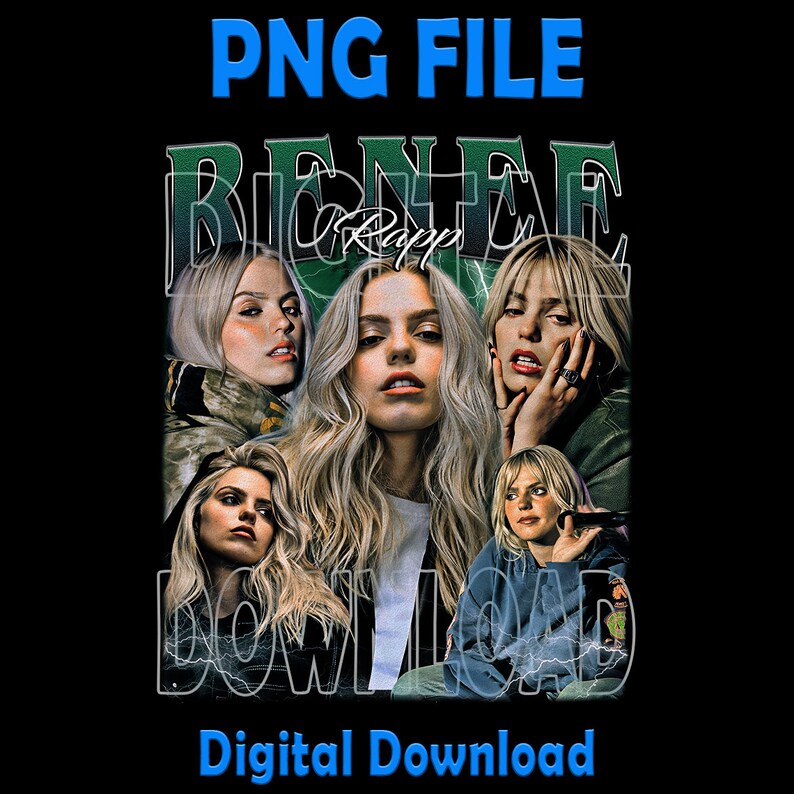 Reneé Rapp Png, Listo para imprimir, diseño imprimible, artista, años ...