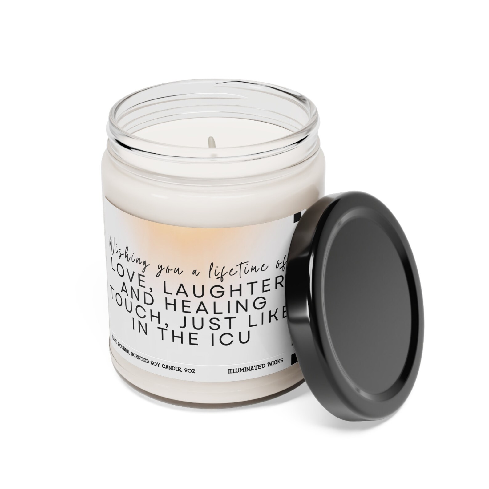 Candle for Critical Care Nurse, Candle for Best Friend, Funny Candle ...
