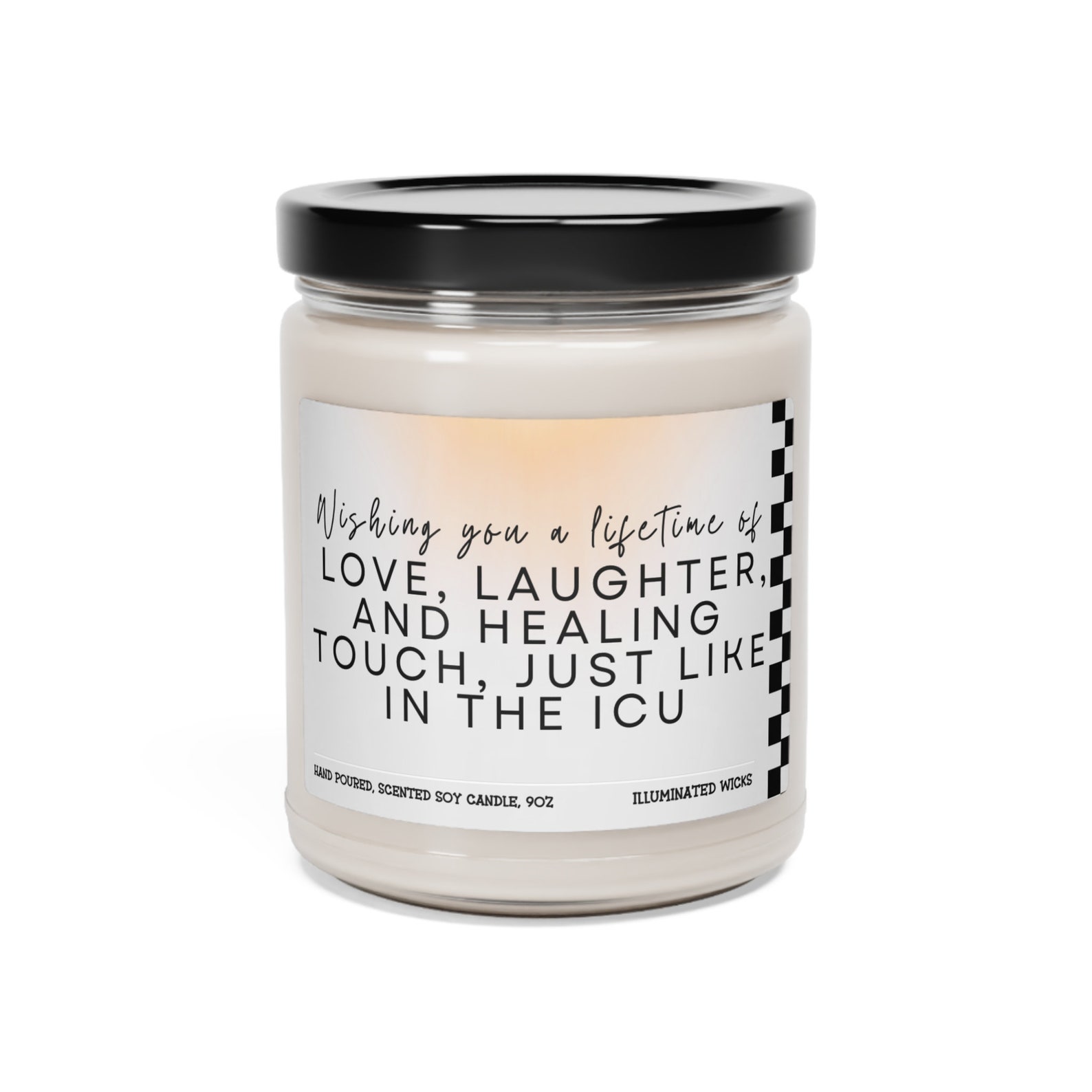 Candle for Critical Care Nurse, Candle for Best Friend, Funny Candle ...