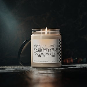 Candle for Critical Care Nurse, Candle for Best Friend, Funny Candle ...