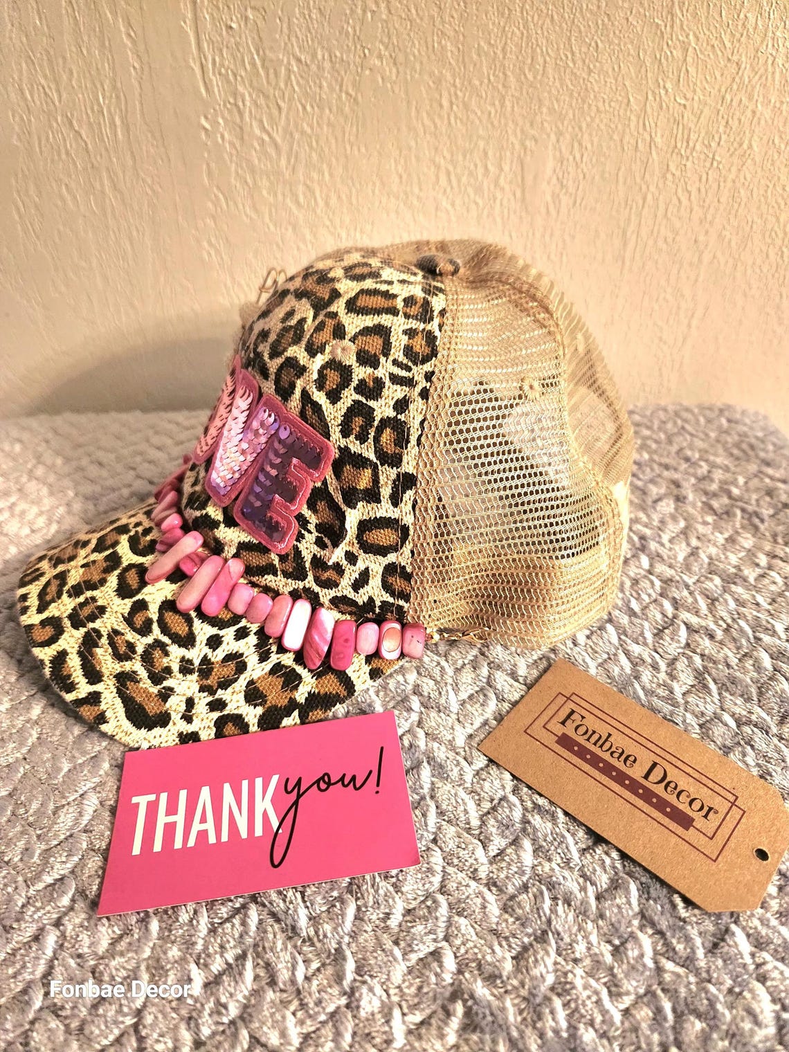 Leopard Print Love Trucker Cap, Valentine Cap, LOVE Hat, Lovers Cap ...