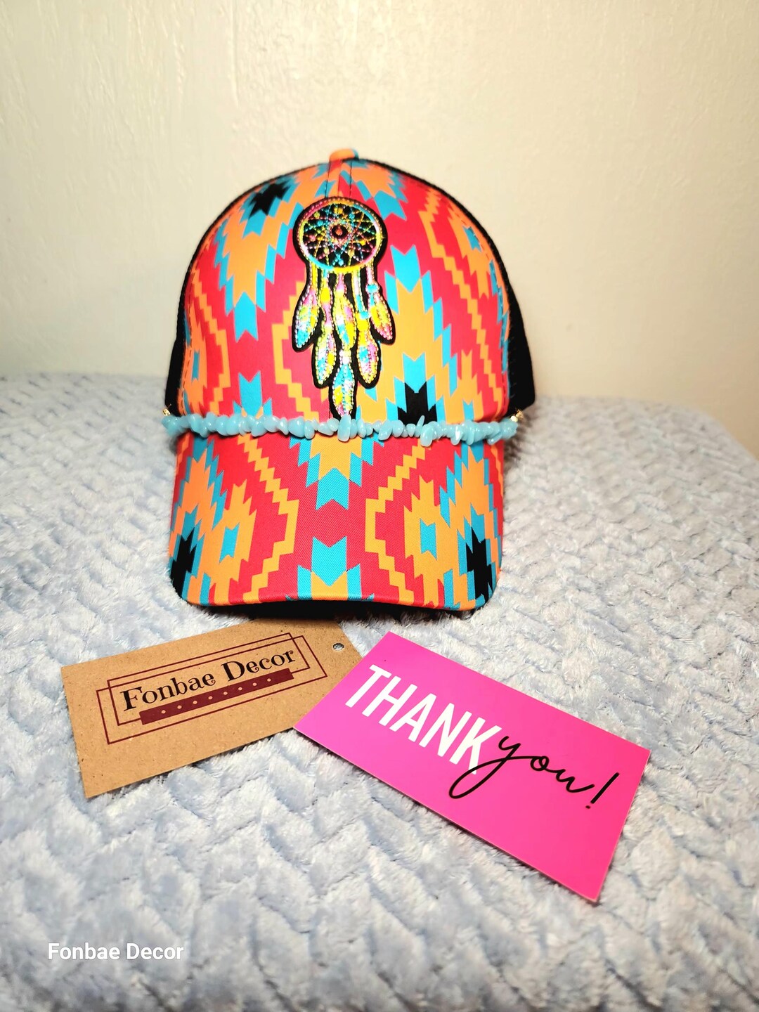 Aztec Western Trucker Cap, Western Country Cap, Cap for Her, Country ...