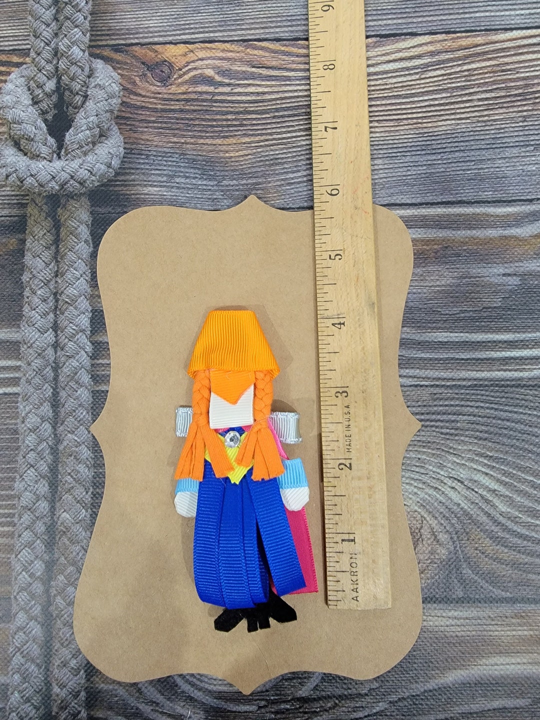 Anna From Frozen Ribbon Art - Etsy