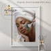 Spa Facial Art Print: Beauty Salon Decor (digital Download) - Etsy