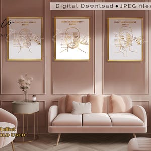 Injectable Treatment Points Poster Set | Botox Injection Sites for ...