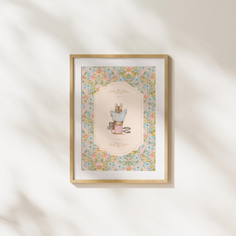 Peter Rabbit Nursery Prints Above Crib Nursery Chinoiserie Baby Toile ...