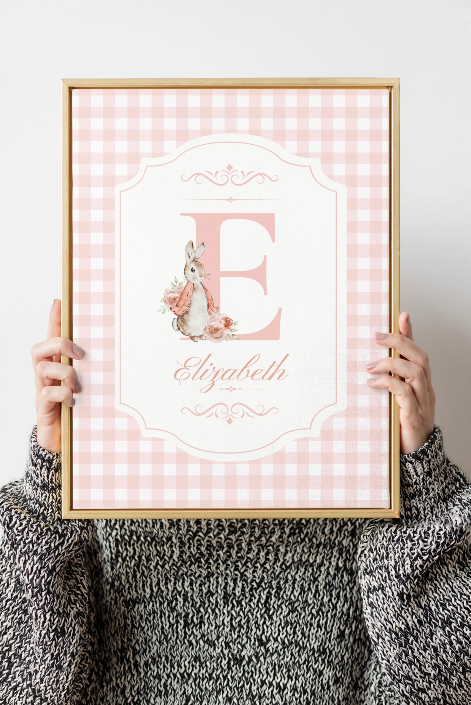 Pink Grandmillenial Nursery Baby Girl Nursery Wall Art Decorating Pink ...