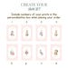 Pink Grandmillenial Nursery Baby Girl Nursery Wall Art Decorating Pink ...