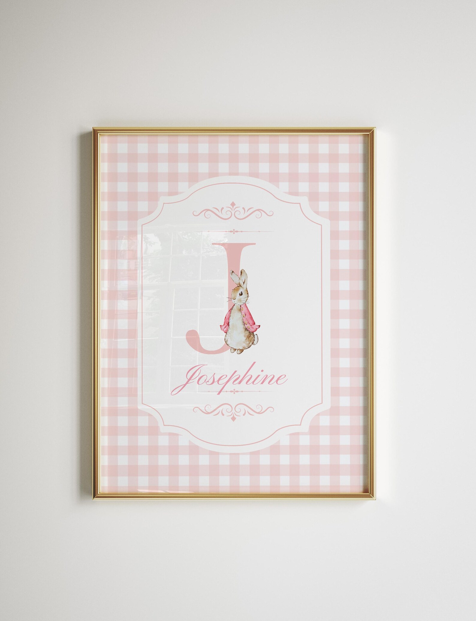 Pink Grandmillenial Nursery Baby Girl Nursery Wall Art Decorating Pink ...