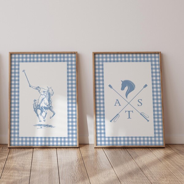 Equestrian Monogram - Etsy